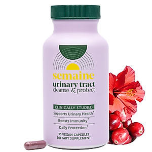 Urinary Tract Cleanse & Protect – 30 ct, Rapid Relief, Cleanse Biofilm. UTI Prevention Supplement for Women, Support Urinary Tract Health. Combines Cranberry Proanthocyanidins with Hibiscus.