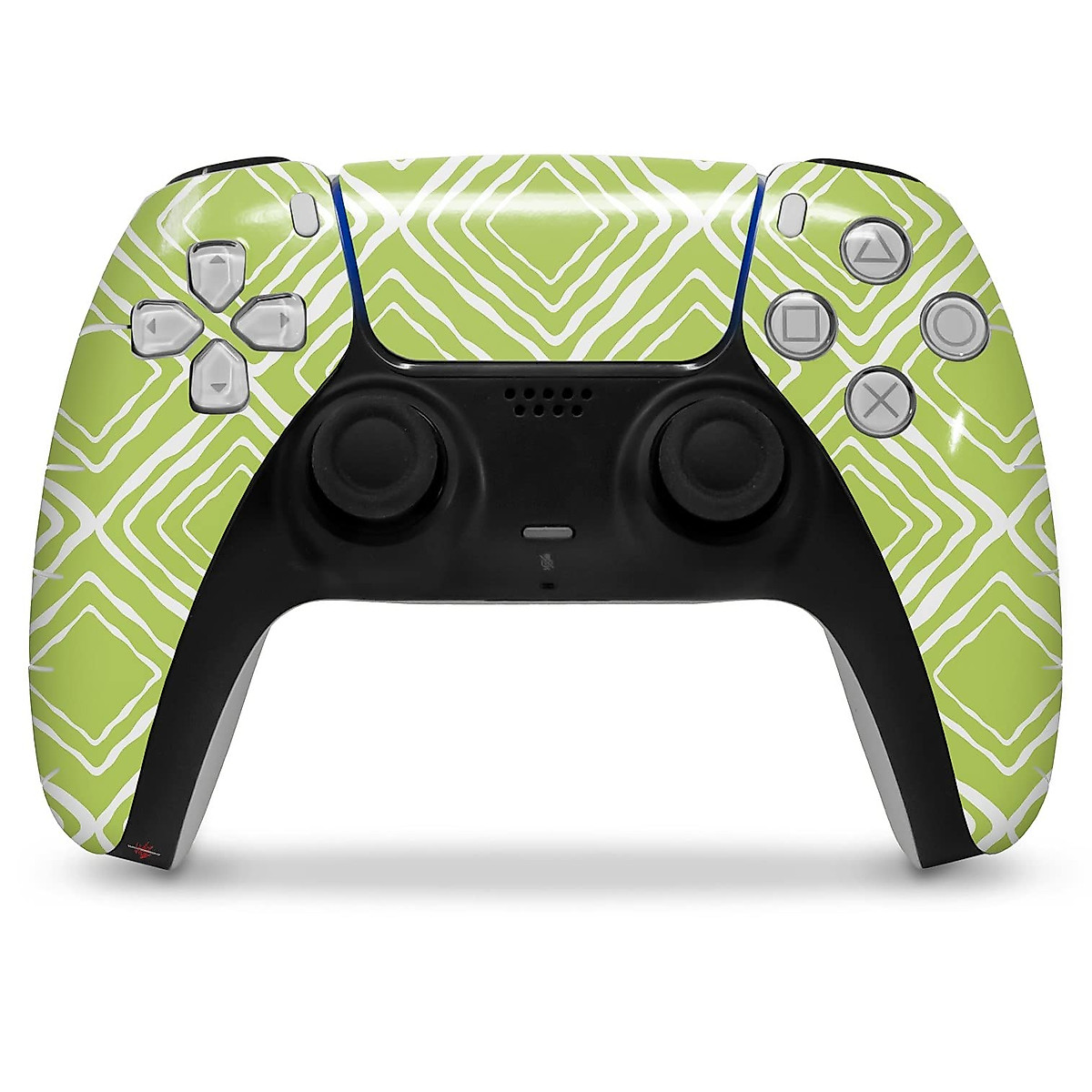 WraptorSkinz Skin Wrap compatible with Sony PS5 DualSense Controller Wavey Sage Green (CONTROLLER NOT INCLUDED)