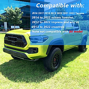 Ugraded Tweeters Compatible with 2016 2017 2018 2019 2020 2021 2022 2023 Tacoma and Subaru