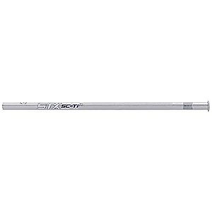 STX mens Sc-Ti Alloy Handle lacrosse shafts, Platinum, Attack Mid US