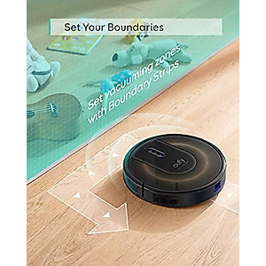 eufy by Anker, RoboVac G30 Edge, Robot Vacuum with Smart Dynamic Navigation 2.0, 2000Pa Suction, Wi-Fi, Boundary Strips, for Carpets and Hard Floors. (Renewed)