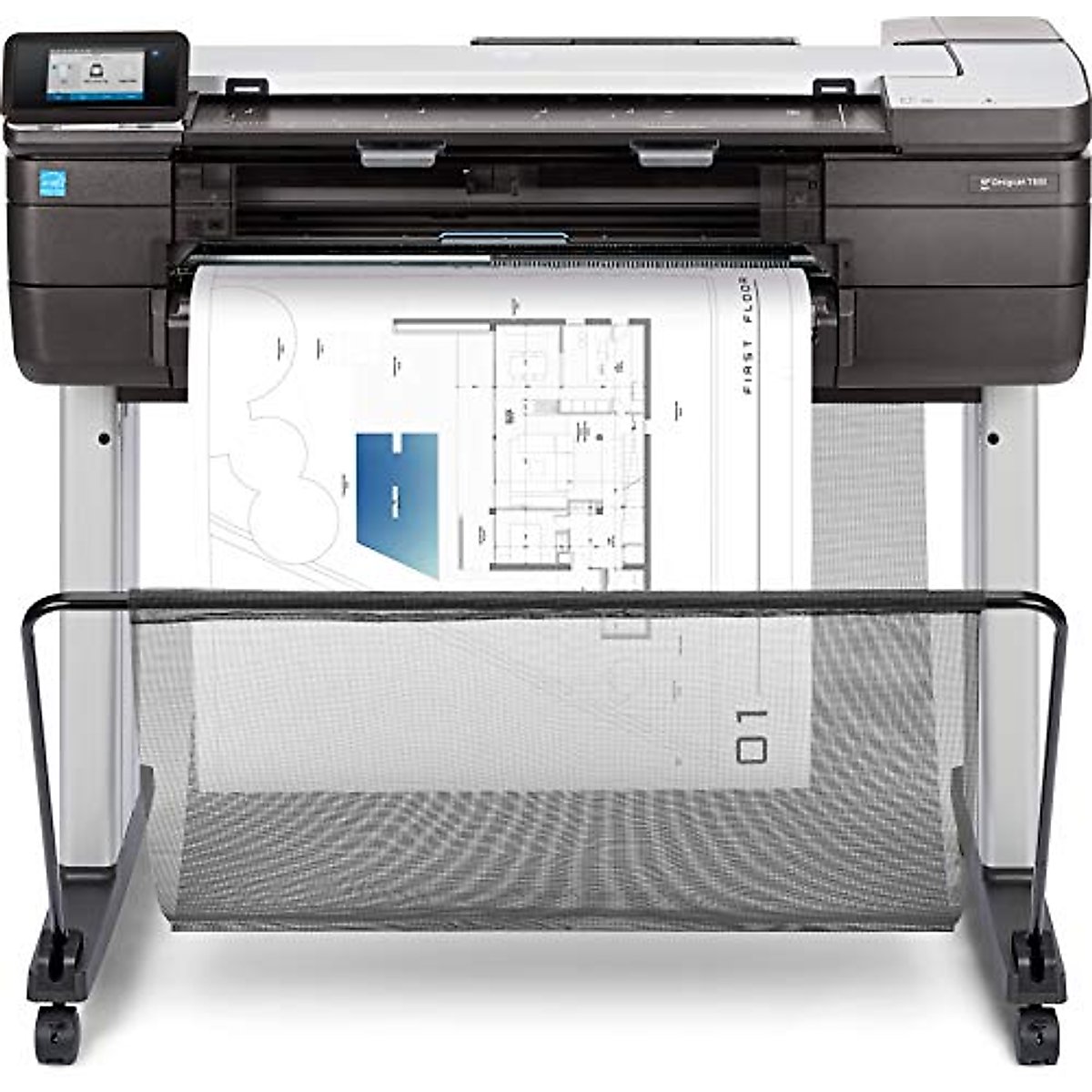 HP DesignJet T830 Large Format Multifunction Wireless Plotter Printer - 24", with Mobile Printing (F9A28A)