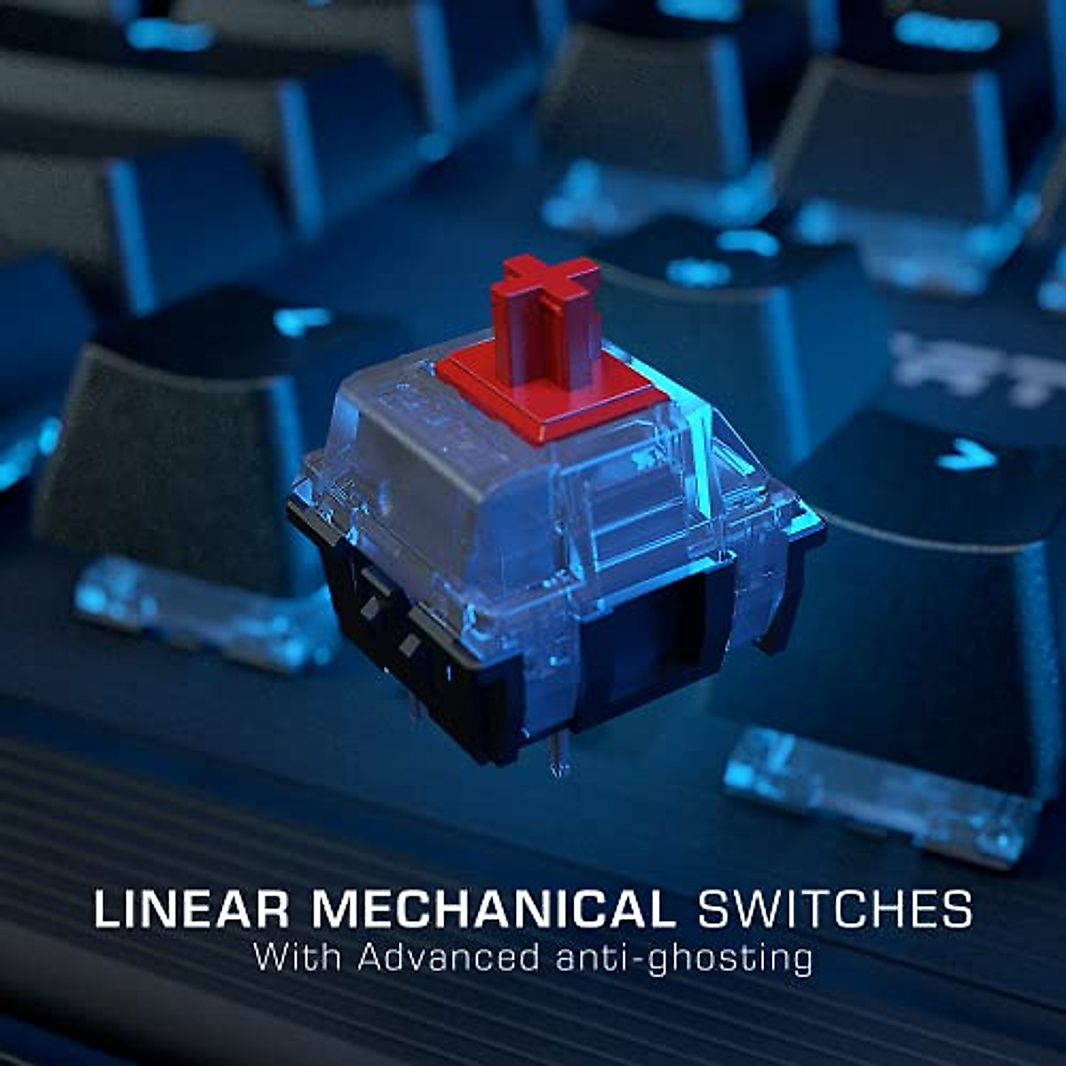 ROCCAT Pyro Mechanical Gaming Keyboard with RGB Lightning, Black (ROC-12-622) Burst Pro Lightweight Optical Gaming Mouse & ROCCAT Elo 7.1 USB Wired Surround Sound PC Gaming Headset