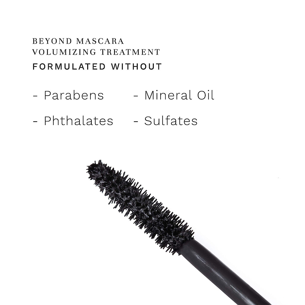 City Beauty Beyond Mascara - Volumizing Treatment - Nourish & Lengthen - Keratin & Biotin Promote Stronger, Thicker-Looking Eyelashes - Buildable & Smudge-Resistant - Cruelty-Free - Rich Black