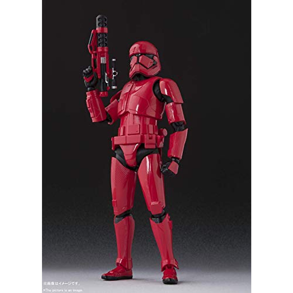 BANDAI SPIRITS S.H.Figuarts Star Wars Sith Trooper (Star Wars: The Rise of Skywalker) 6in. PVC & ABS Painted Action Figure