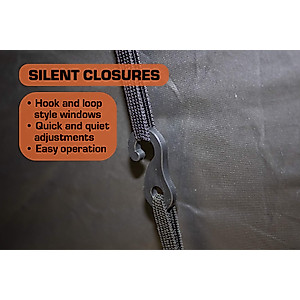 Rhino blinds R100-RTE 2 Person Hunting Ground Blind, Realtree Edge