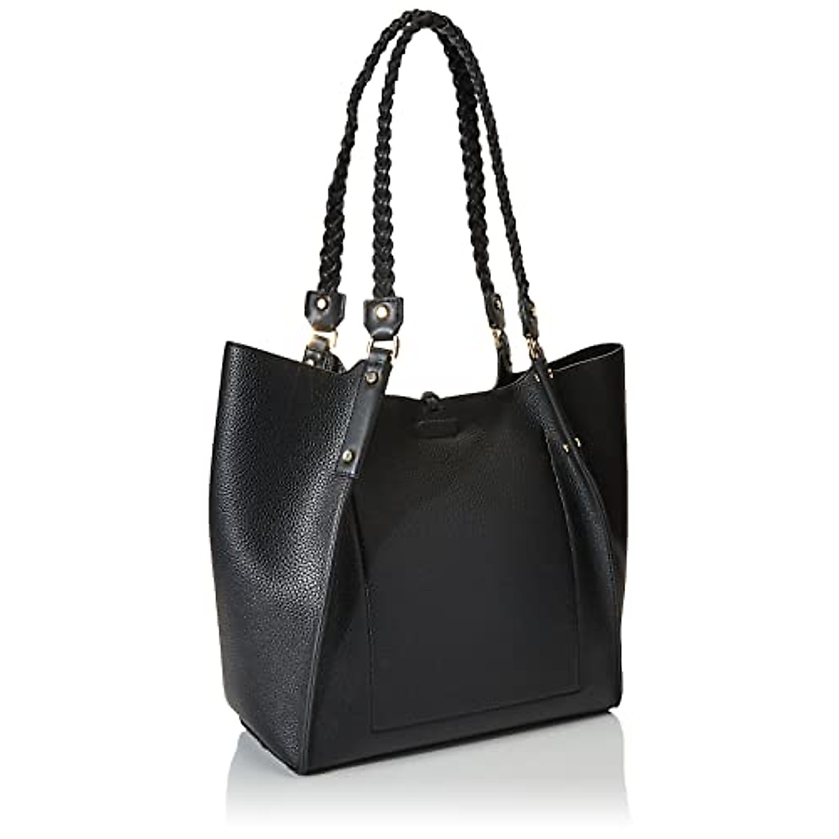 Calvin Klein Shelly Rocky Road Novelty Tote, Black/Gold