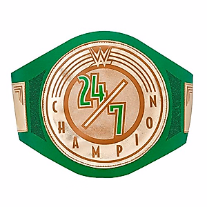 WWE Authentic Wear 24/7 Championship Toy Title Belt Gold