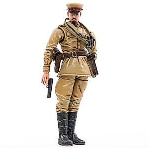 JOYTOY 1/18 Action Figures 4-Inch WWII Soviet Officer Military Collection Model Gift