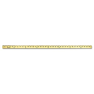 Westcott 10425 Wood Yardstick With Metal Ends, 36-Inch