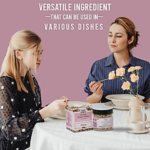 Parvaa Dehydrated Onion Flakes | Perfectly Chopped, Preservative-Free, and 100% Organic for Optimal Health | Granulated Onion | Versatile and Delicious Cooking Ingredient 3.17oz – (90g)