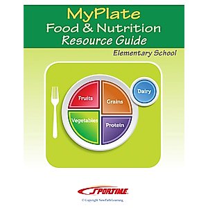 Sportime MyPlate Nutrition Student Learning Guides, Grades 1 to 4, Set of 10