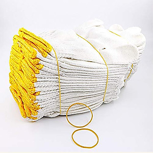 Rubber Bands,500 piece Sturdy Stretchable Rubber Bands,Bank Paper Bills Money Elastic Stretchable Bands,General Purpose Rubber Bands for Home and Bank or Office use by Korty