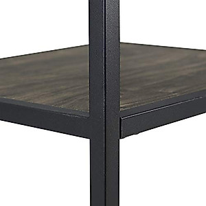 Crosley Furniture Jacobsen Narrow Etagere, Brown Ash