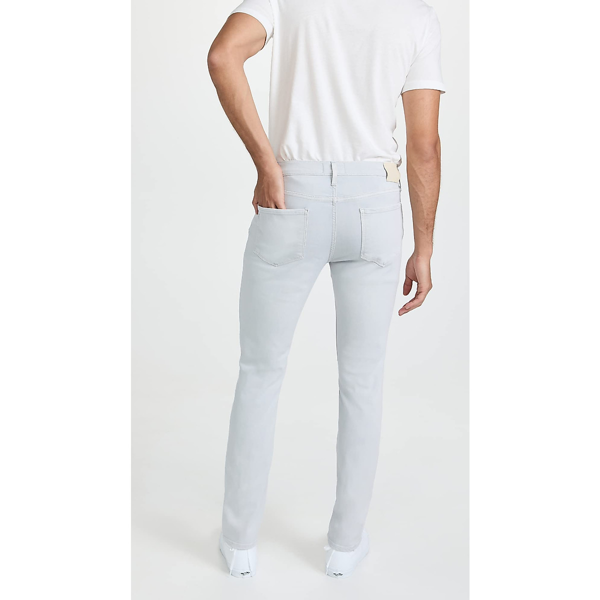 PAIGE Men's Federal Vintage Fossil Rock Jeans, Vintage Fossil Rock, Blue, 40