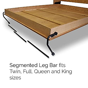 Wilding Wallbeds Murphy Bed Mechanism Spring Lift Kit (Universal Size Fits King, Queen, Full, & Twin) Heavy Duty Vertical Wall Mount, DIY Wallbed Frame Hardware for Folding Cabinet