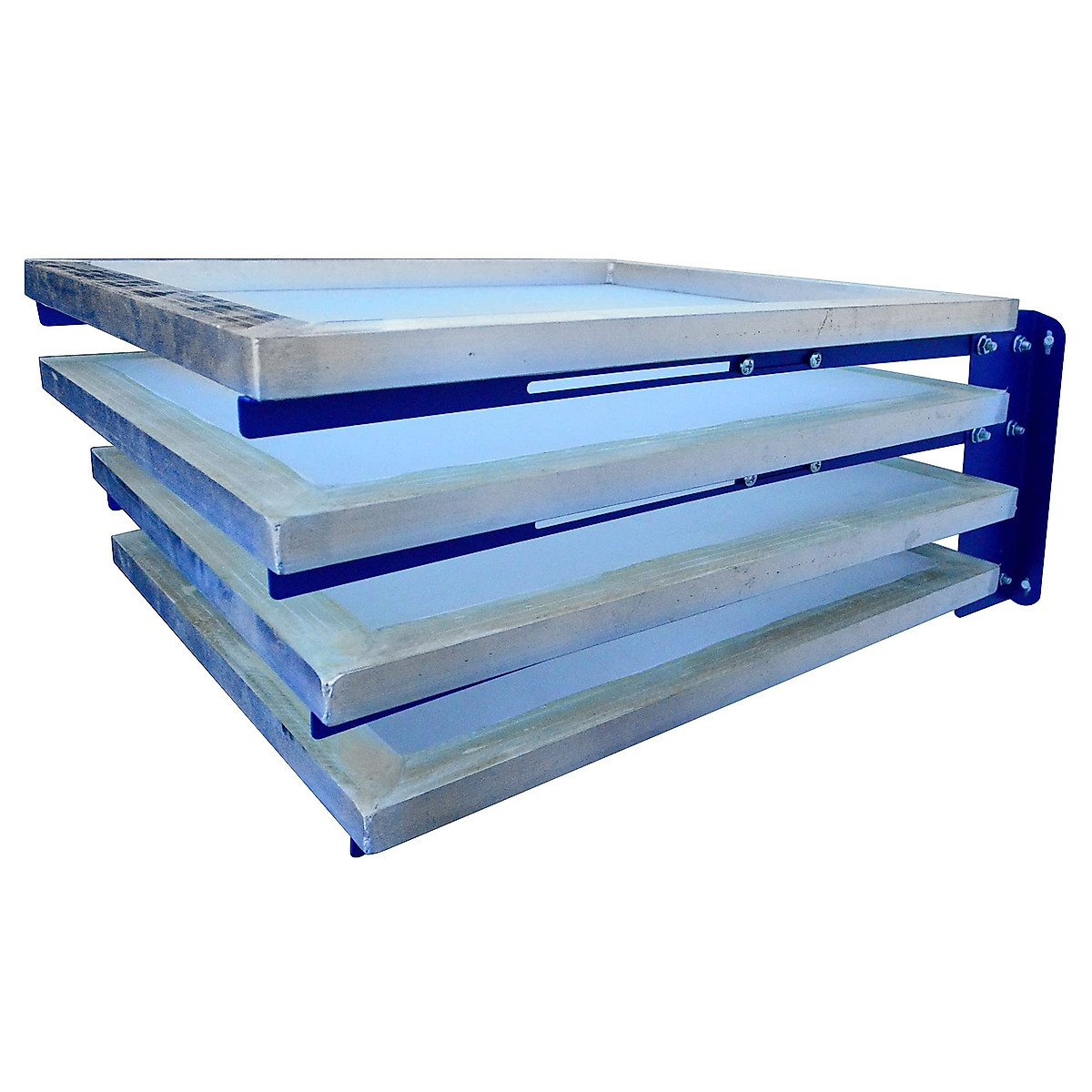 TECHTONGDA 4 Layers Screen Rack Shelf Storage Frame Holder Screen Printing Rack Screen Drying