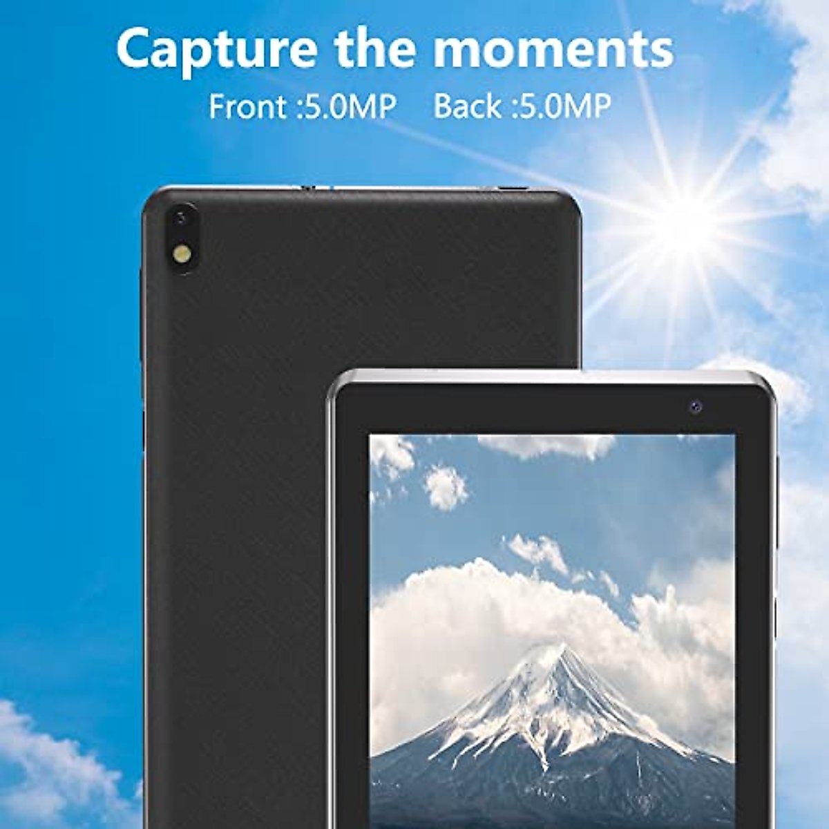CUPEISI 2023 Newest 2 in 1 Tablet, 10 inch Android 11 Tablets with Keyboard Case Mouse Stylus, 4GB RAM+64GB ROM 1.8GHz Quad Core, 1280 * 800 IPS HD Touch Screen, 8MP Dual Camera (Gray)