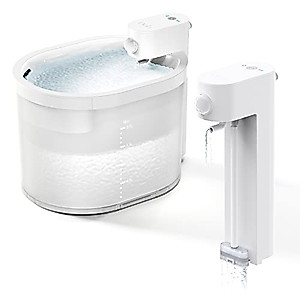 uahpet Replacement Pump for Wireless & Battery Operated Cat Water Fountain 67oz/2L Automatic Pet Water Fountain Cat Water Dispenser