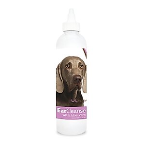 Healthy Breeds Weimaraner Ear Cleanse with Aloe Vera Sweet Pea and Vanilla 8 oz