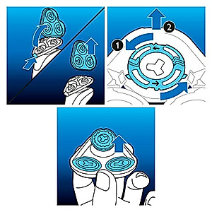 Philips SH50/50 Replacement Blades for Series 5000 Electric Shavers
