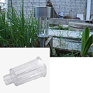 DJASM 2 Pcs Solar Powered Lawn Lights Outdoor Decorative Lawn Stake Column Lights for Home Garden Courtyardbubble Column Lamp