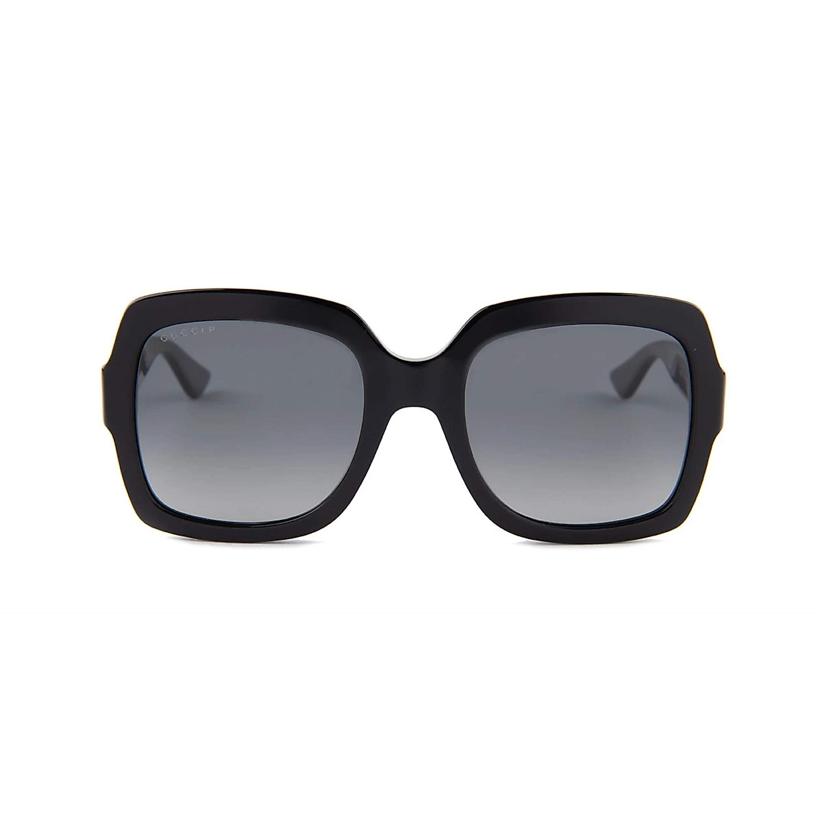 Gucci GG 0036S-011 Sunglasses, Black w/Grey Lens, 54mm