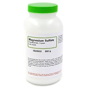 ALDON Innovating Science Magnesium Sulfate Crystals, 7-Hydrate, 500g - Laboratory Grade - Excellent for Mixing Magnesium Solutions - The Curated Chemical Collection