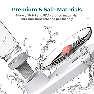 Cheerble Automatic Cat Water Dispenser Without Filter, Wireless Pet Water Fountains Gravity, Quiet Drinking Fountains for Kitten & Puppy, Non-Electric, KittySpring