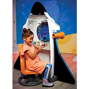 Little Tikes Adventure Rocket Realistic Space Astronaut Pretend Role Play for Kids, Boys, Girls, 2-6 Years Old, 40 x 18 x 18 inches