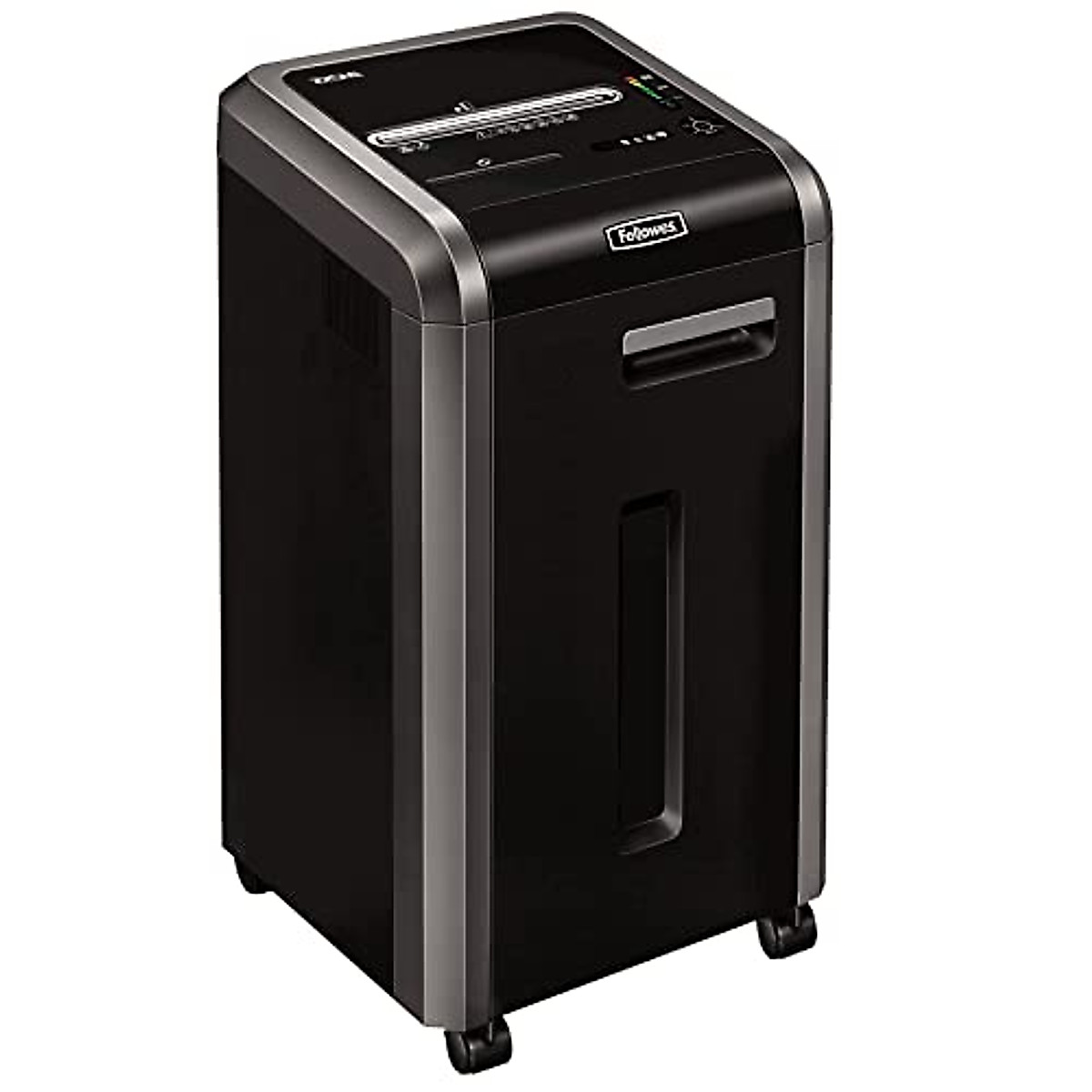 Fellowes Powershred 225Mi 100% Jam Proof 16-Sheet Micro-Cut Commercial Grade Paper Shredder (4620001), Black