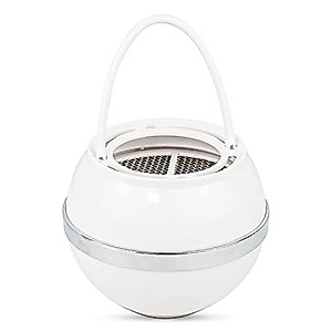 Crystal Quest White Bath Ball Filter | Removes Hundreds of Contaminants for Softer, Smoother Skin | BPA Free | 2,500 Gallons of Filtration