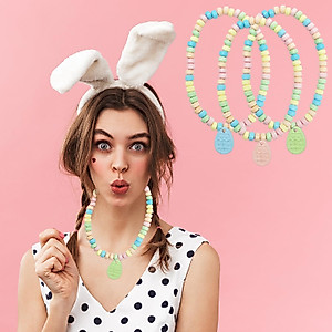 Fruidles Easter Bunny Candy Necklace, Multicolor Fruit-Flavored Chewables for Party Favors (12-Pack)