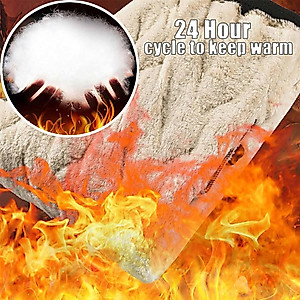 Dododz - Dododz Unisex Fleece Trousers,Unisex Fleece Jogging Bottoms,Men Winter Warm Waterproof Lightweight Sweatpants (Black-Jogging,XXL)