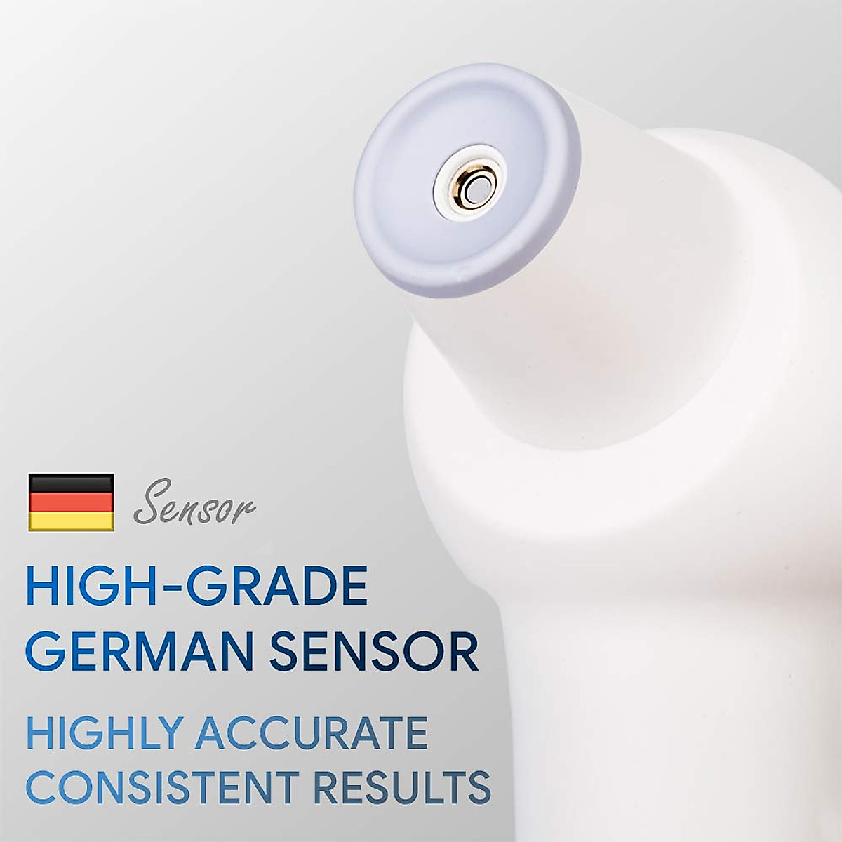 FDoc Forehead Thermometer for Babies, Adults, Children, 1 Second Results, Infrared IR Digital Thermometer to Measure Fever in Humans