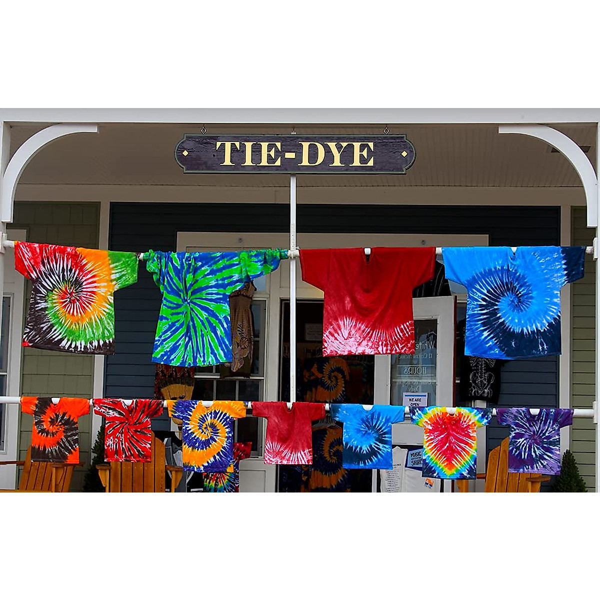 WELYEME Cold Water Dye, Tie Dye Powder, Fabric Dye Powder for Clothes (Black)