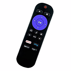 Universal Remote Compatible with All Sharp Roku TV LC-32LB481U LC-43LB481U LC-50LB481U LC-55LB481U