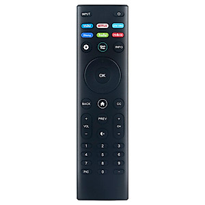 XRT140L Remote Control Replacement fit for VIZIO Smart TV D43F-J04 D32F4-J01 D24F-J09 D40F-J09 D24F4-J01 D32H-J09 D24H-J09 D32F-J04 M50Q7-H1 M65Q8-H1 M55Q8-H1 OLED65-H1 P65Q9-H1 OLED55-H1 M55Q7-H1