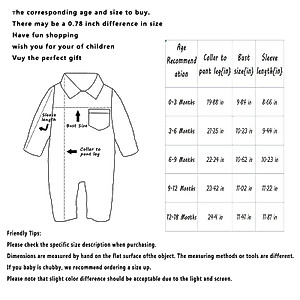 LYSMuch Newborn Baby Boys Plaid Romper Infant Onesie Jumpsuit Outfit Kid's Fall Clothes (0-3 Months, Green Plaid Long Sleeved Romper)