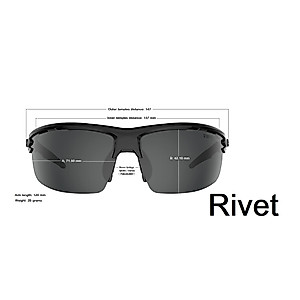 Tifosi Optics Rivet Sunglasses (Gunmetal (Light Night Fototec))
