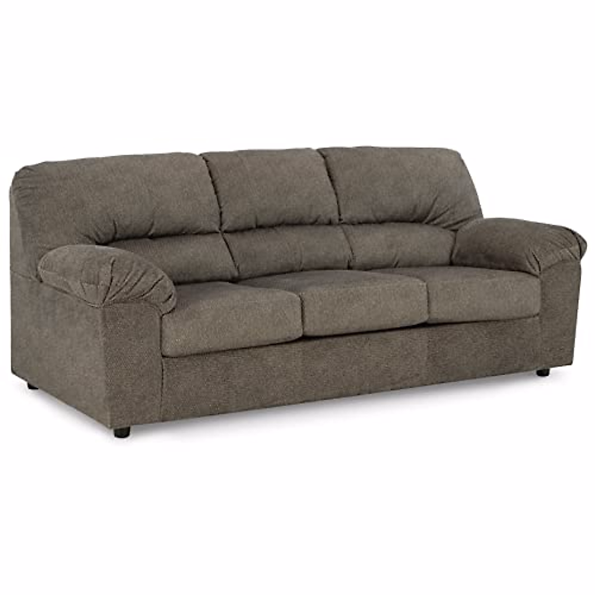 Signature Design by Ashley Norlou Transitional Herringbone Tufted Sofa, Green