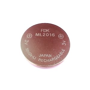 Casio ML2016 Solar Rechargeable Capacitor Battery