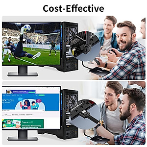 ELIATER 6 Pack SATA Cable, Straight SATA III 6Gbps HDD SDD Data Cable with Locking Latch for SATA HDD, SSD, CD Driver, CD Writer, 16-Inch