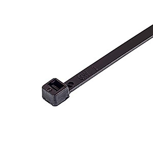 GTSE 12 Inch Black Zip Ties, 1,000 Bulk Pack, 50lb Strength, UV Resistant Long Nylon Cable Ties, Self-Locking 12" Tie Wraps