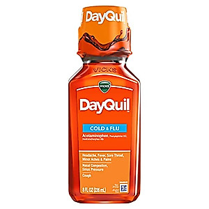 Vicks DayQuil Cold & Flu Relief Liquid 8 fl oz