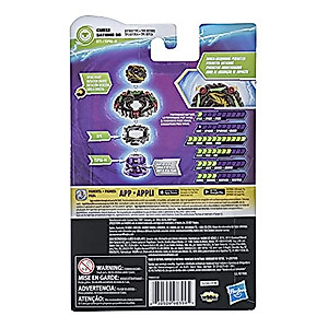 Beyblade Burst Surge Speedstorm Curse Satomb S6 Spinning Top Starter Pack - Defense Type Battling Game Top with Launcher, Toy for Kids