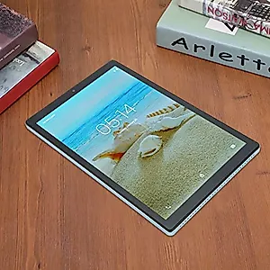 Tablet PC, HD Tablet Blue 100‑240V 8 Core CPU 4GB RAM 64GB ROM for Android System for Entertainment (US Plug)