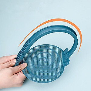 Generic 2 PCS 𝑓𝑙𝑦 Swatter Household Extended Thick Non-Slip Handle,FliesSwatters,FlySwatters for Indoor and Outdoor (White)