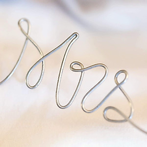 Aluminum Wire, Anezus 9 Gauge 12 Gauge 18 Gauge Bendable Metal Wire Armature Aluminum Craft Wire for Wreath Making Beading Floral (Silver, 3 mm Thickness)