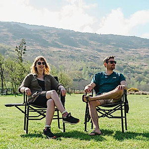 SUNNYFEEL Oversized Camping Directors Chair 2 Pack, Portable Folding Lawn Chairs for Adults Heavy Duty with Side Table,Pocket for Beach, Fishing,Picnic,Concert Outdoor, Foldable Camp Chairs